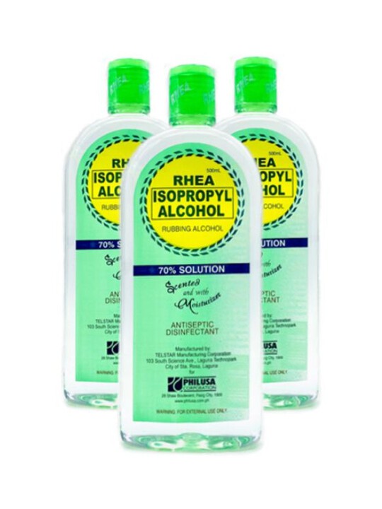 Rhea Isopropyl Alcohol 70% with Moisturizer (500ml x 3) | edamama