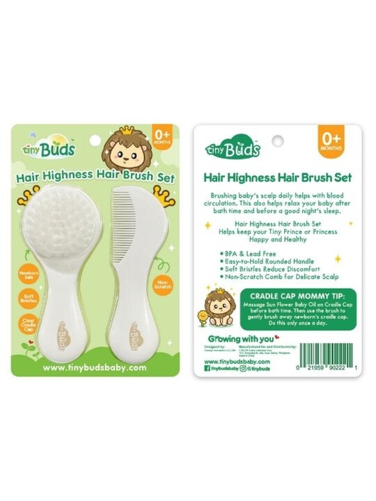 Tiny Buds Hair Highness Hair Brush Set | edamama