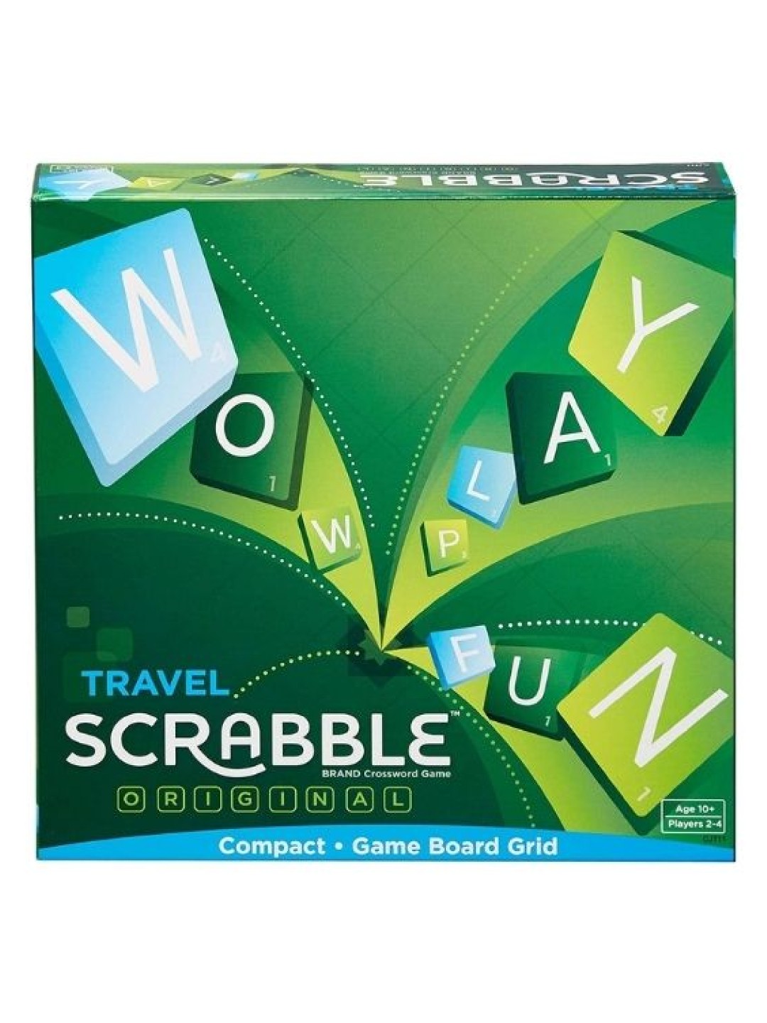 Mattel Games Travel Scrabble Board Game | edamama
