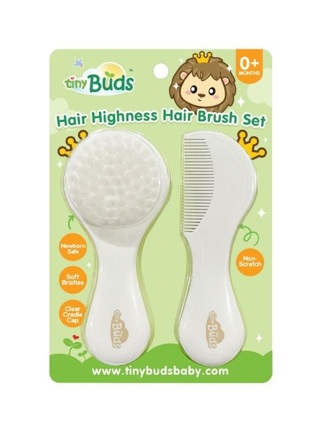 Tiny Buds Hair Highness Hair Brush Set | edamama