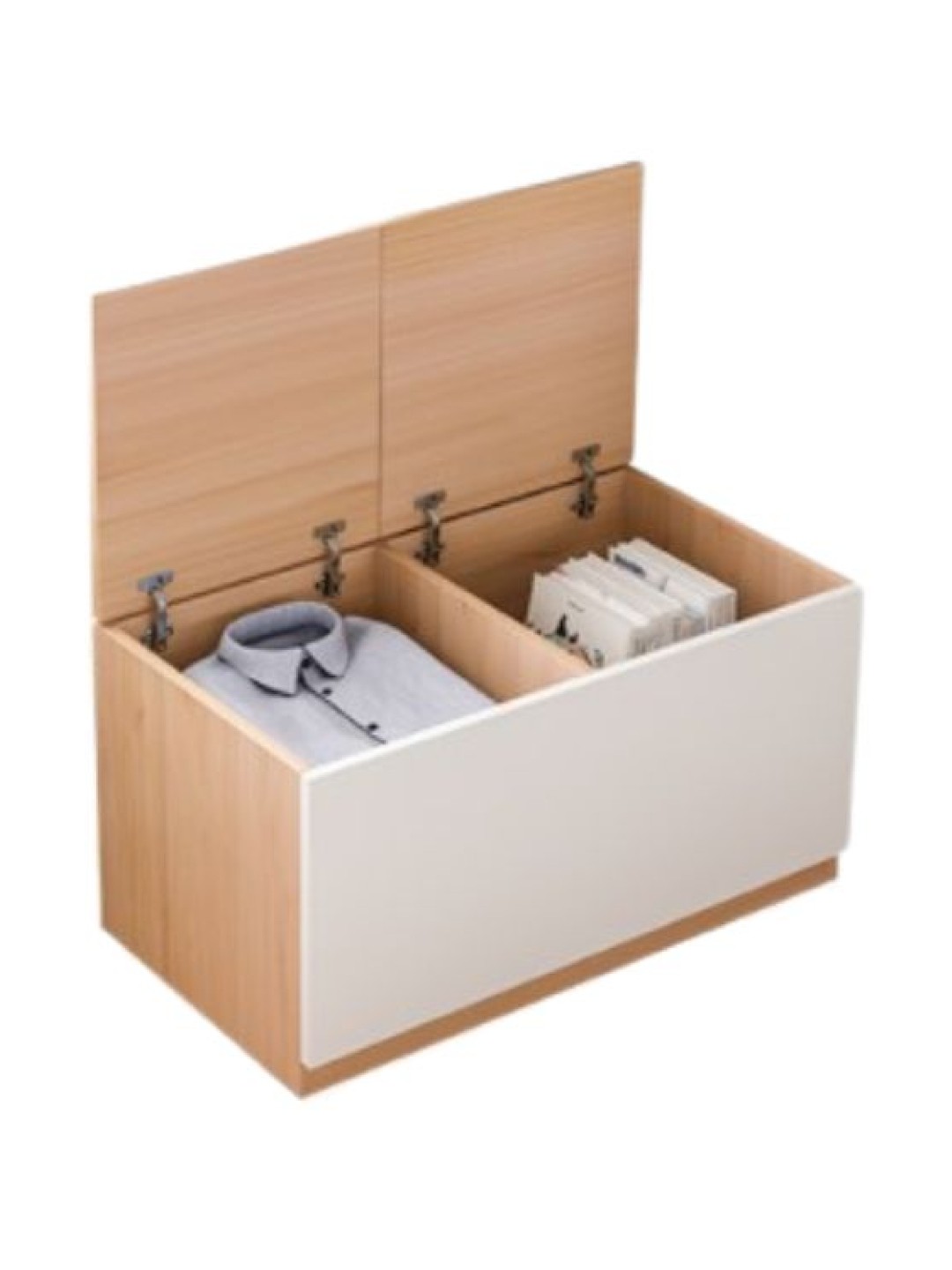 Furnlite 2-in-1 Modern Treasure Chest and Bench | edamama