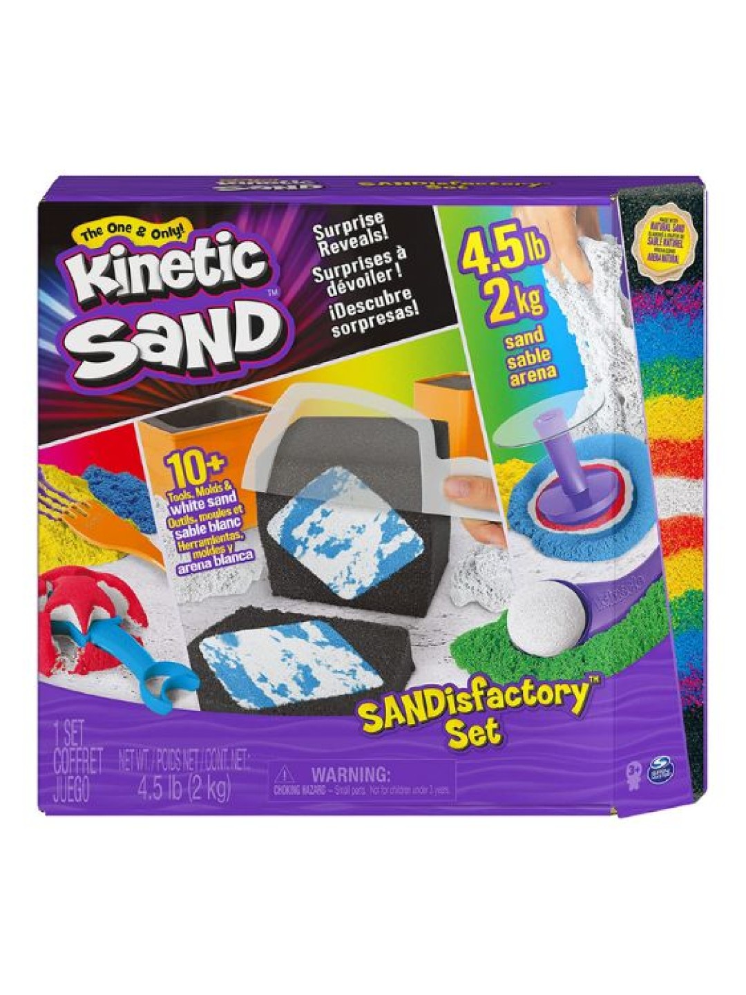 Kinetic Sand Sandisfactory Set | edamama