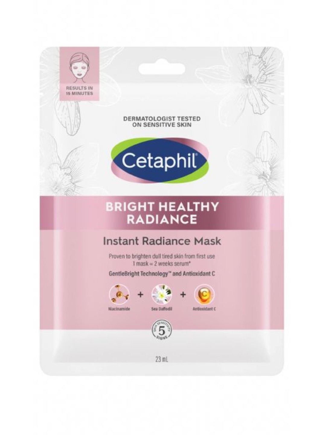 Cetaphil Bright Healthy Radiance Instant Radiance Sheet Mask | edamama