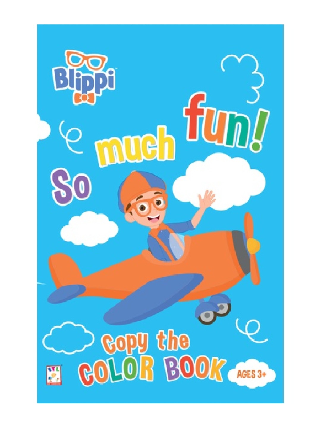 Easy To Learn Blippi - So Much Fun! Copy The Color Book | edamama